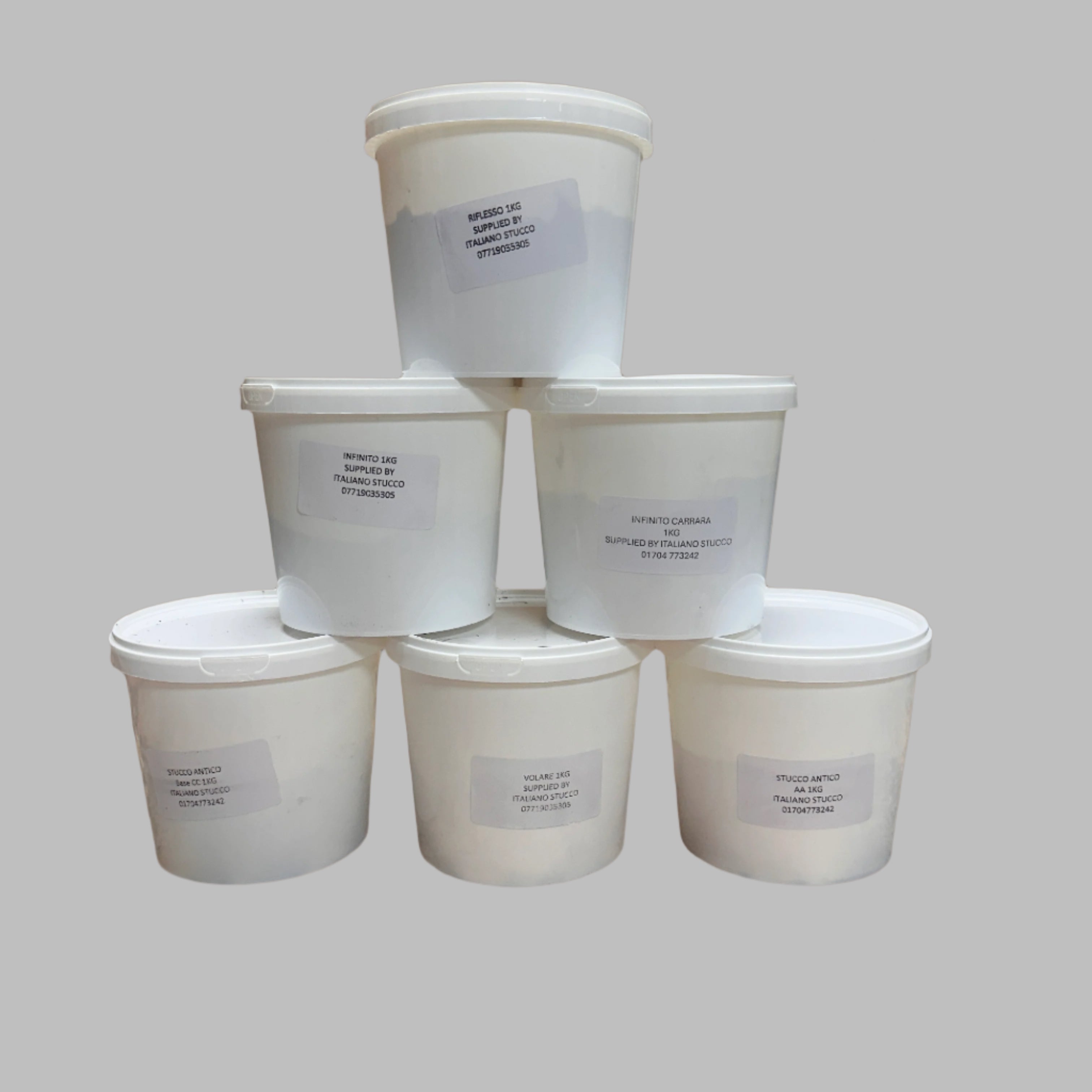 Tester Pots – Italiano Stucco